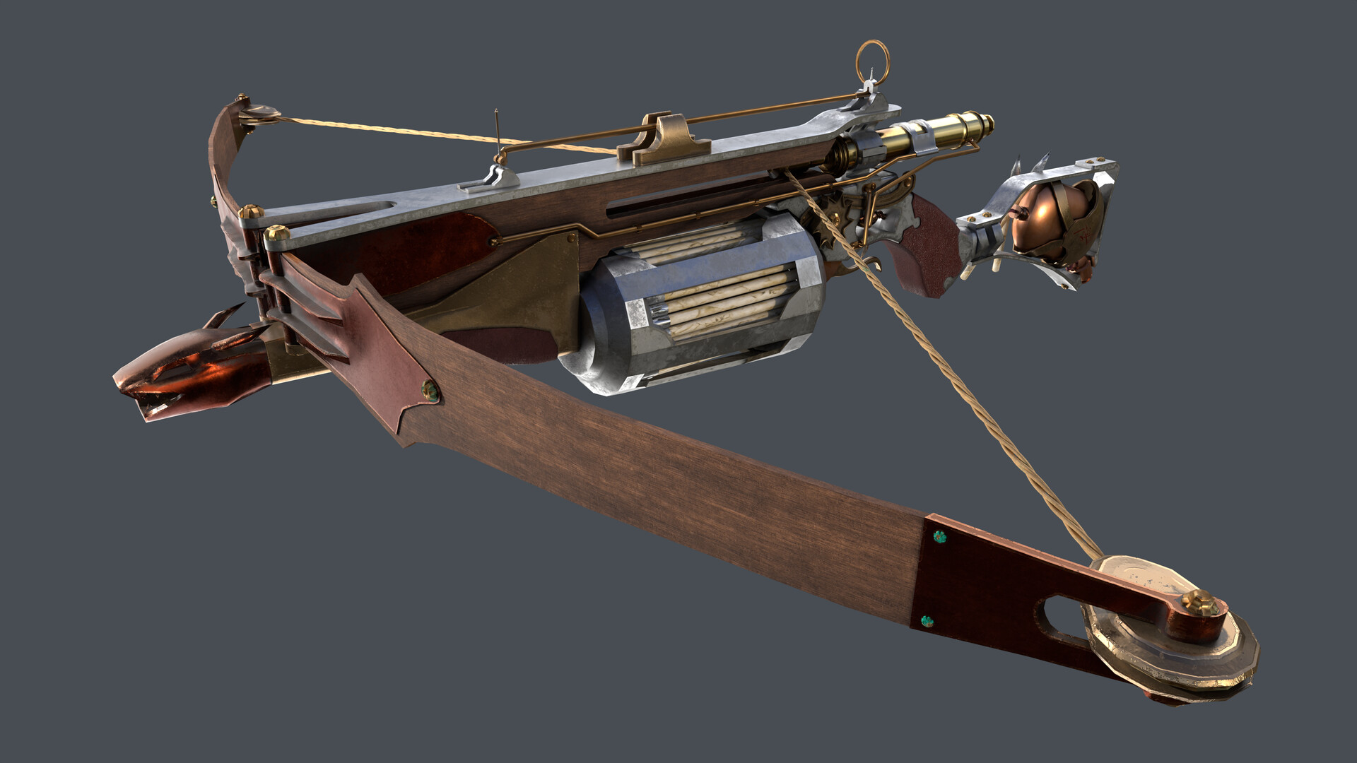 ArtStation - Crossbow Van Helsing reinterpretation