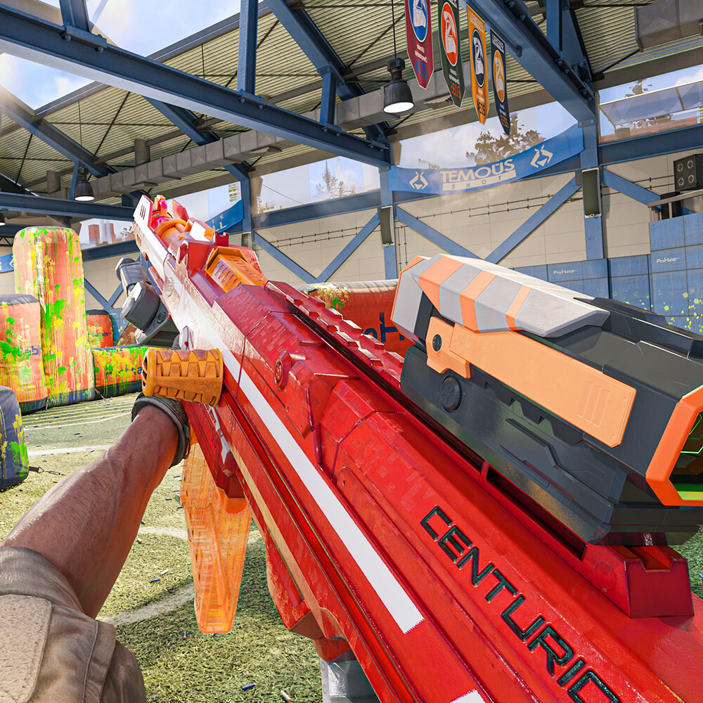 ArtStation - Nerf Centurion with COD: MW animations