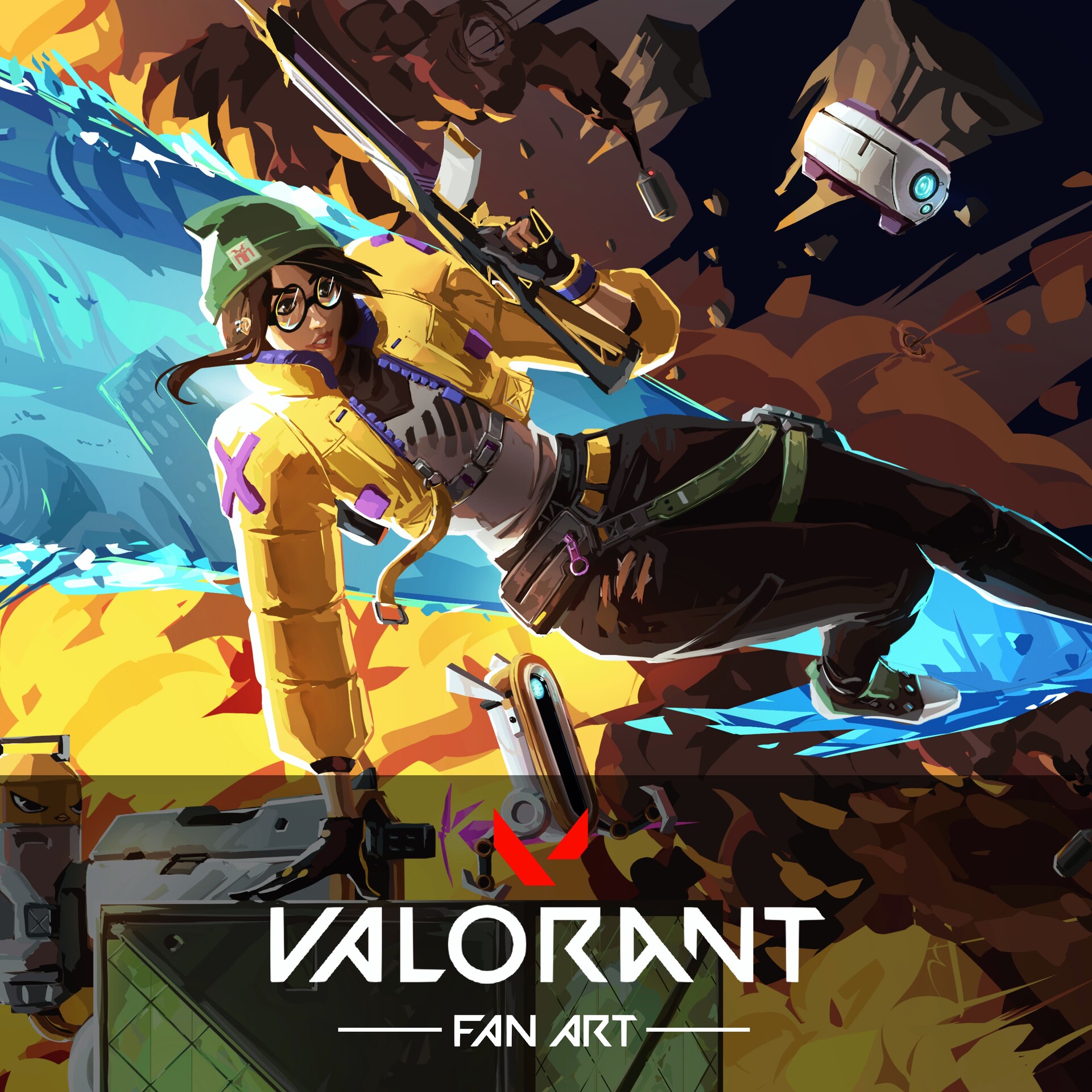 ArtStation - Killjoy | Valorant Fan Art