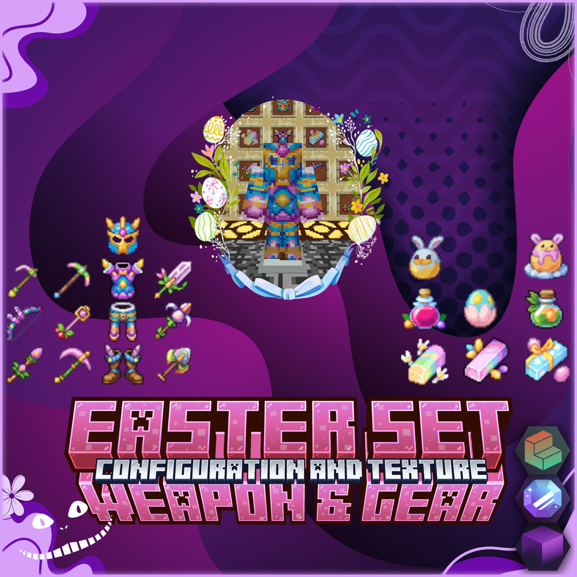 ArtStation - Easter Set | ItemsAdder, Oraxen, & Nexo