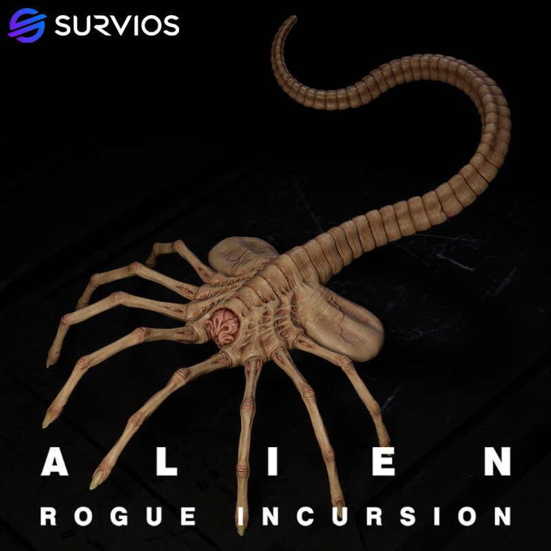 ArtStation - Facehugger - Alien Rogue Incursion