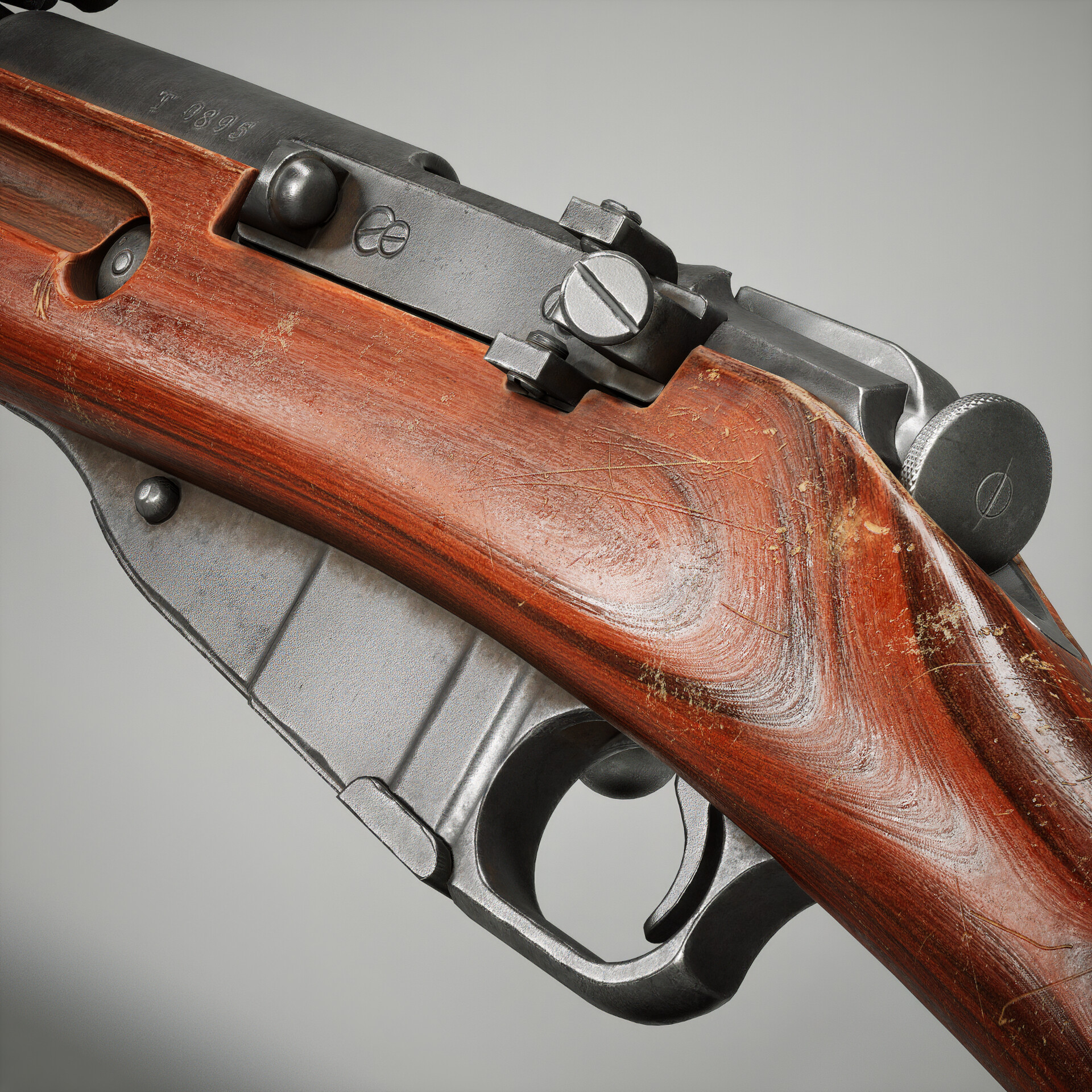 ArtStation - Mosin Carbine Game Model