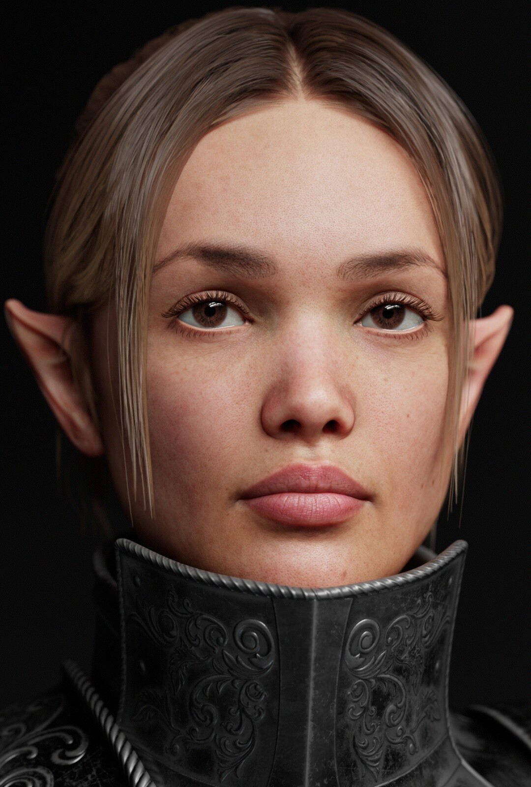 ArtStation - Dragon Knight Elf