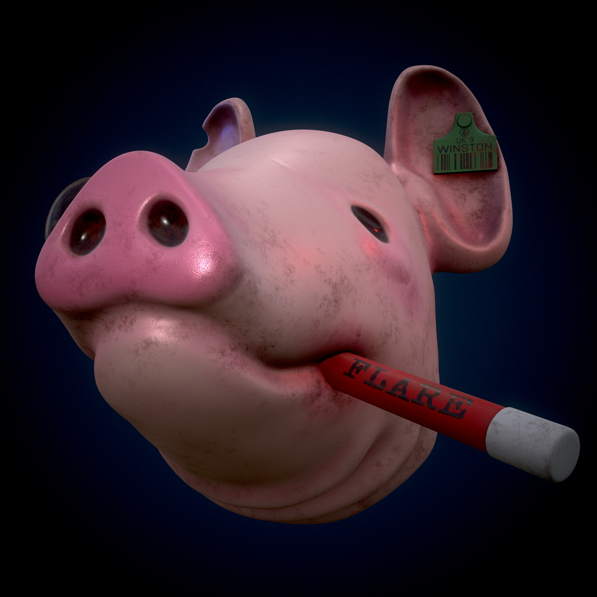 ArtStation - Watch Dogs Legion Pig Mask