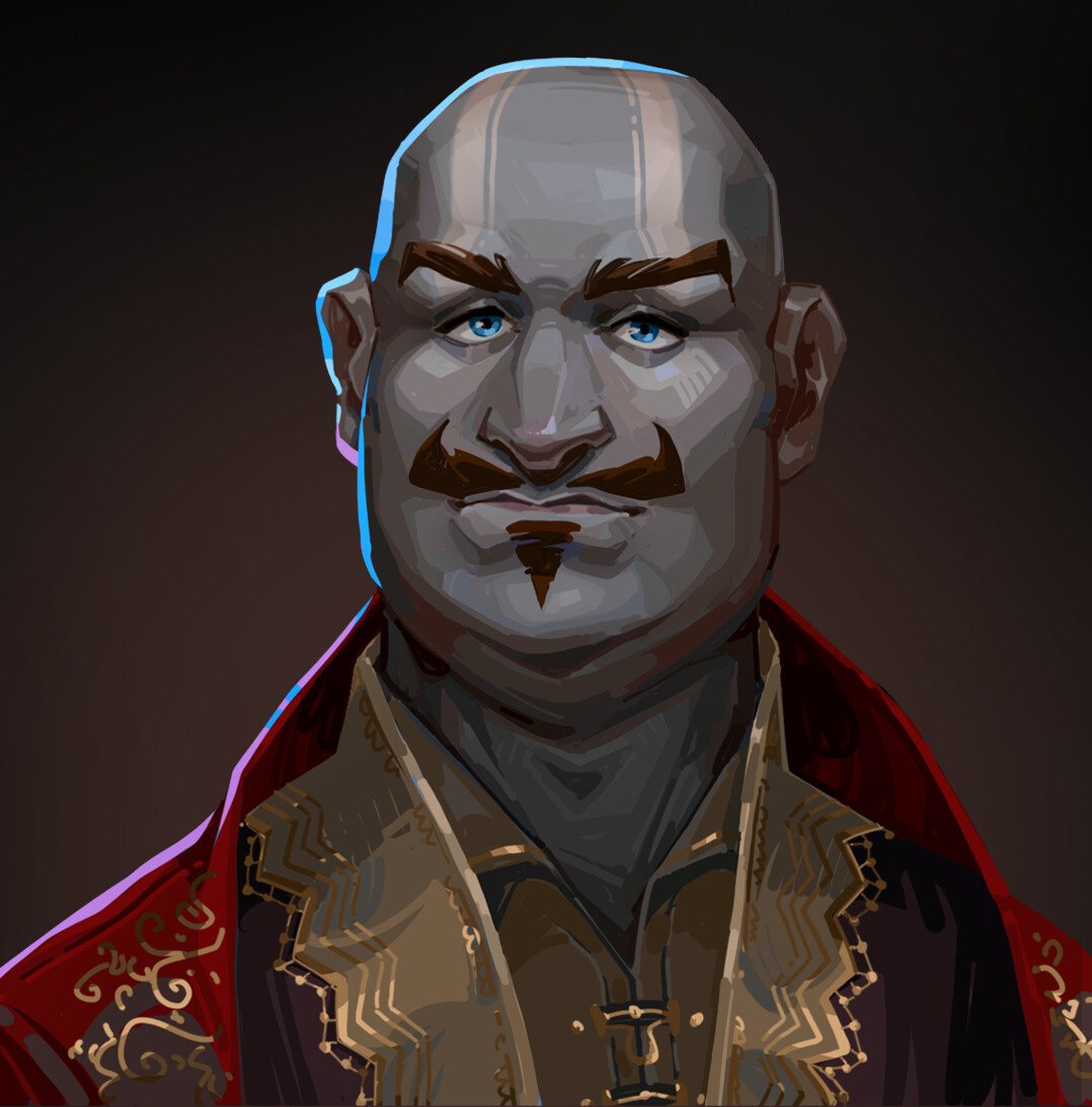 ArtStation - Character portraits for dnd campaign