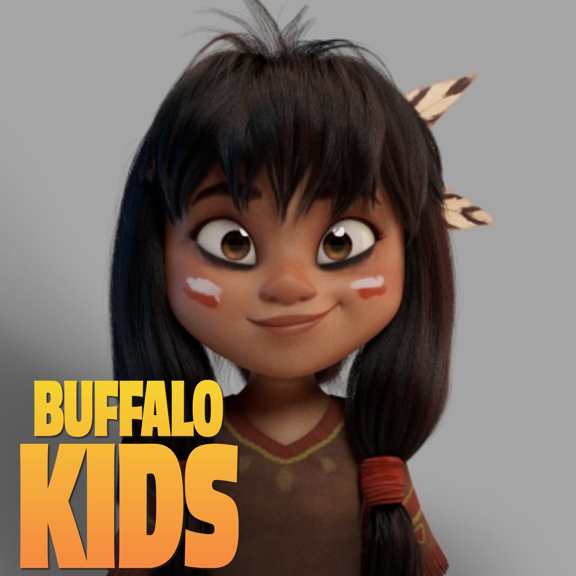 ArtStation - RedMoon - Buffalo Kids