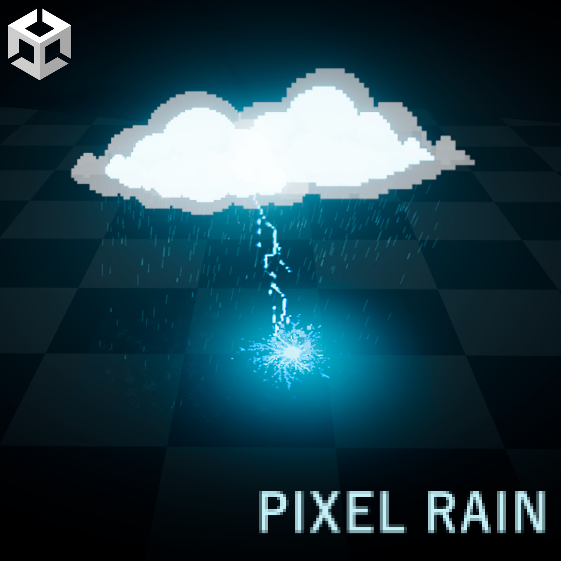 ArtStation - VFX Pixel Rain