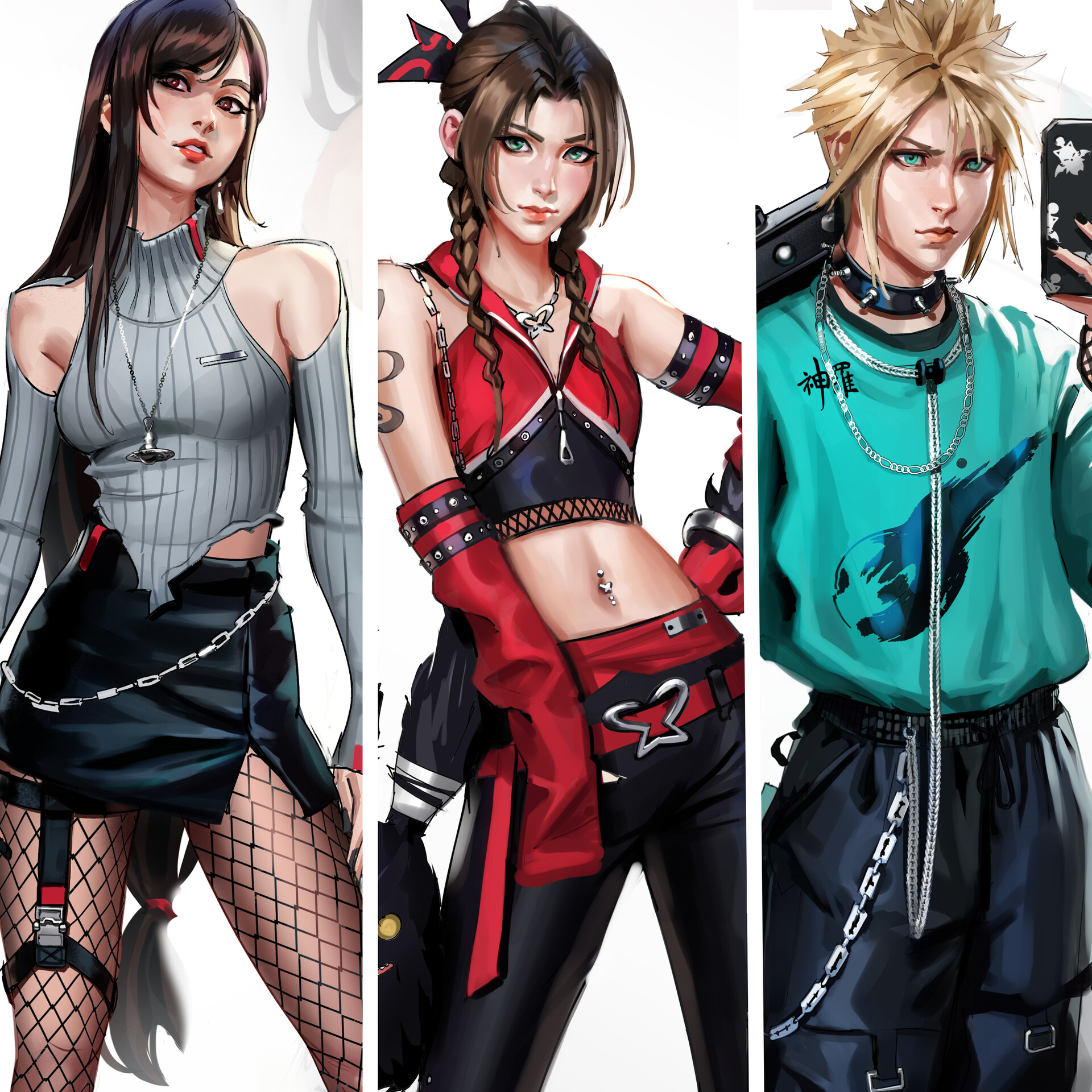 ArtStation - FF7 Drip