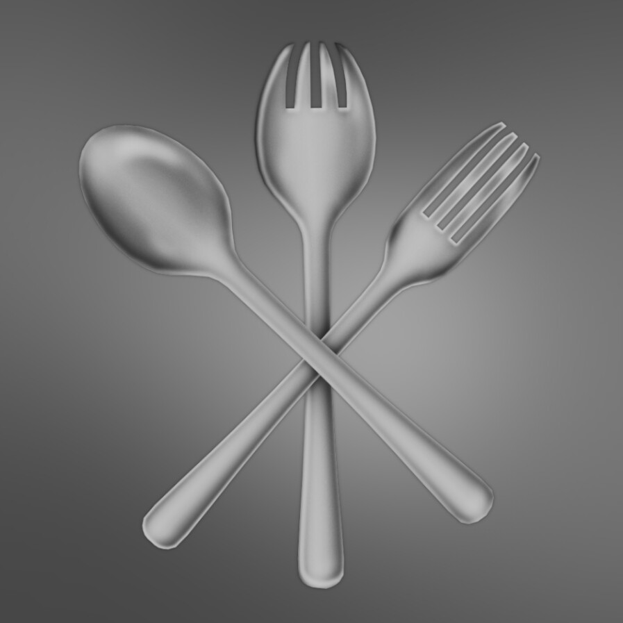 ArtStation - Roblox UGC Comically Large Utensils