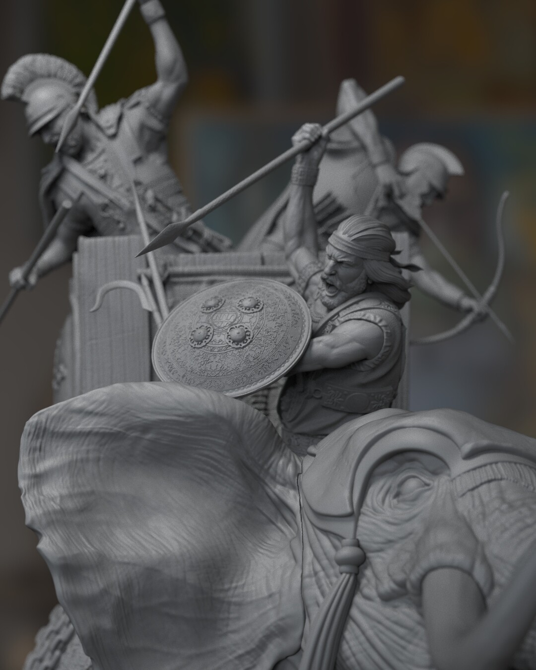 ArtStation - Carthago War Elephant