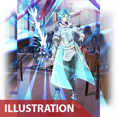 ArtStation - [TIME-LAPSE] Regis Altare Card Art