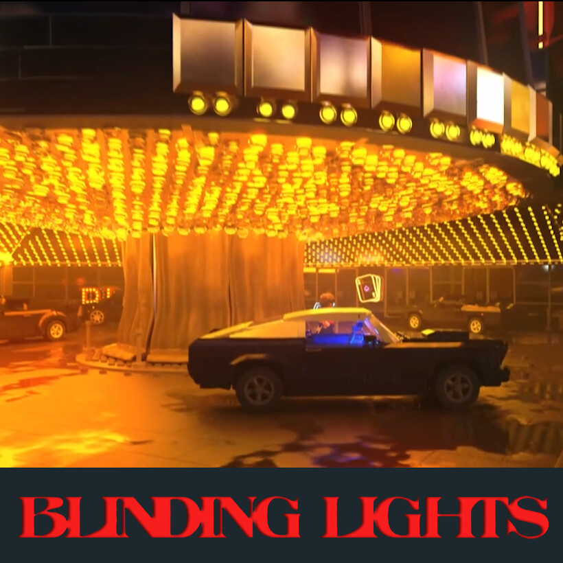 ArtStation - Blinding Lights - The Weeknd Lego version