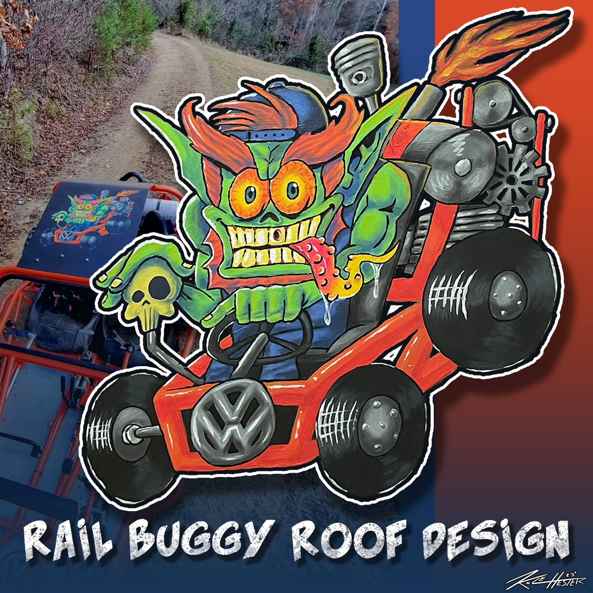 ArtStation - Rail Buggy Roof (2023)