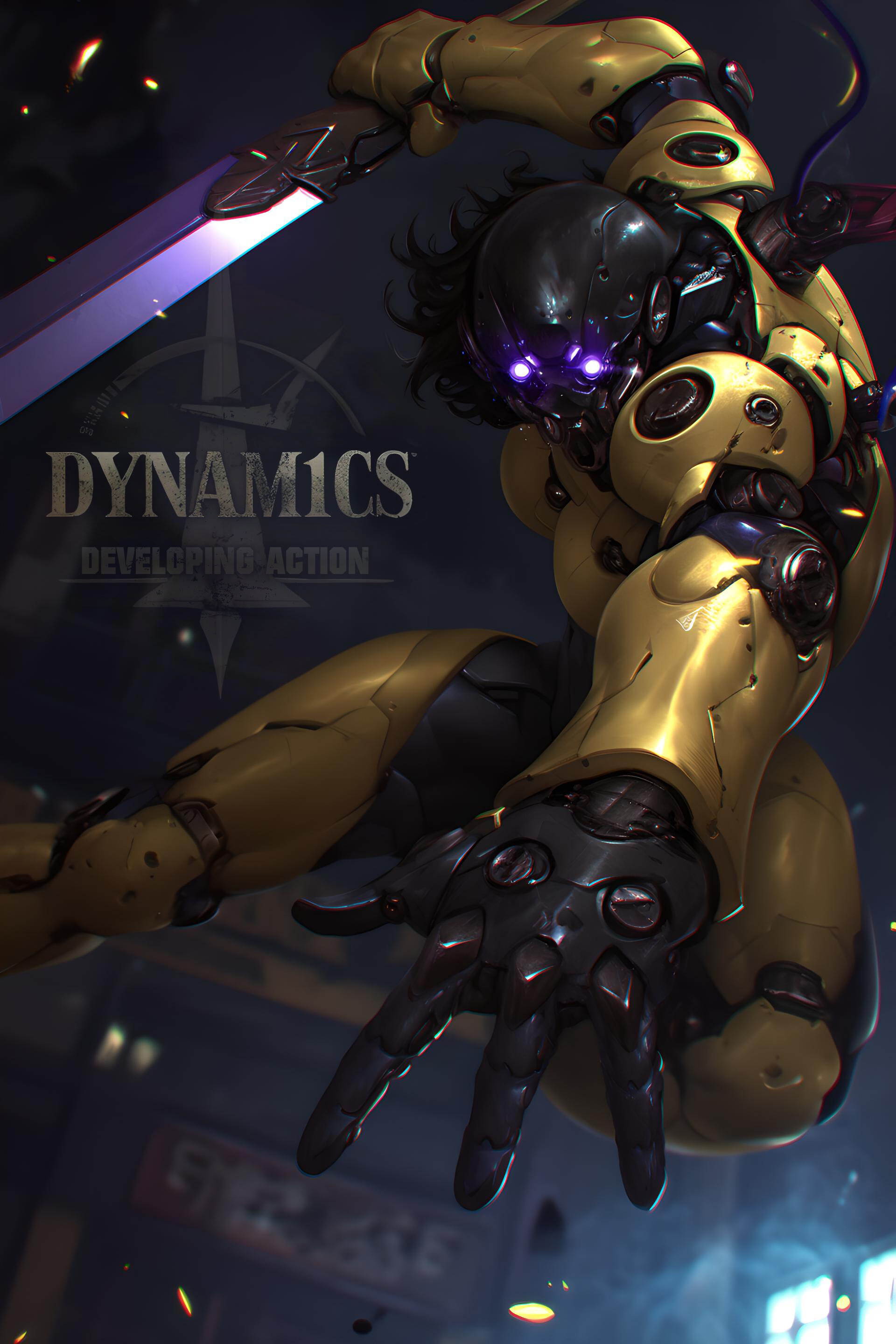 ArtStation - Sci-Fi Assassin Robots - DYNAM1CS