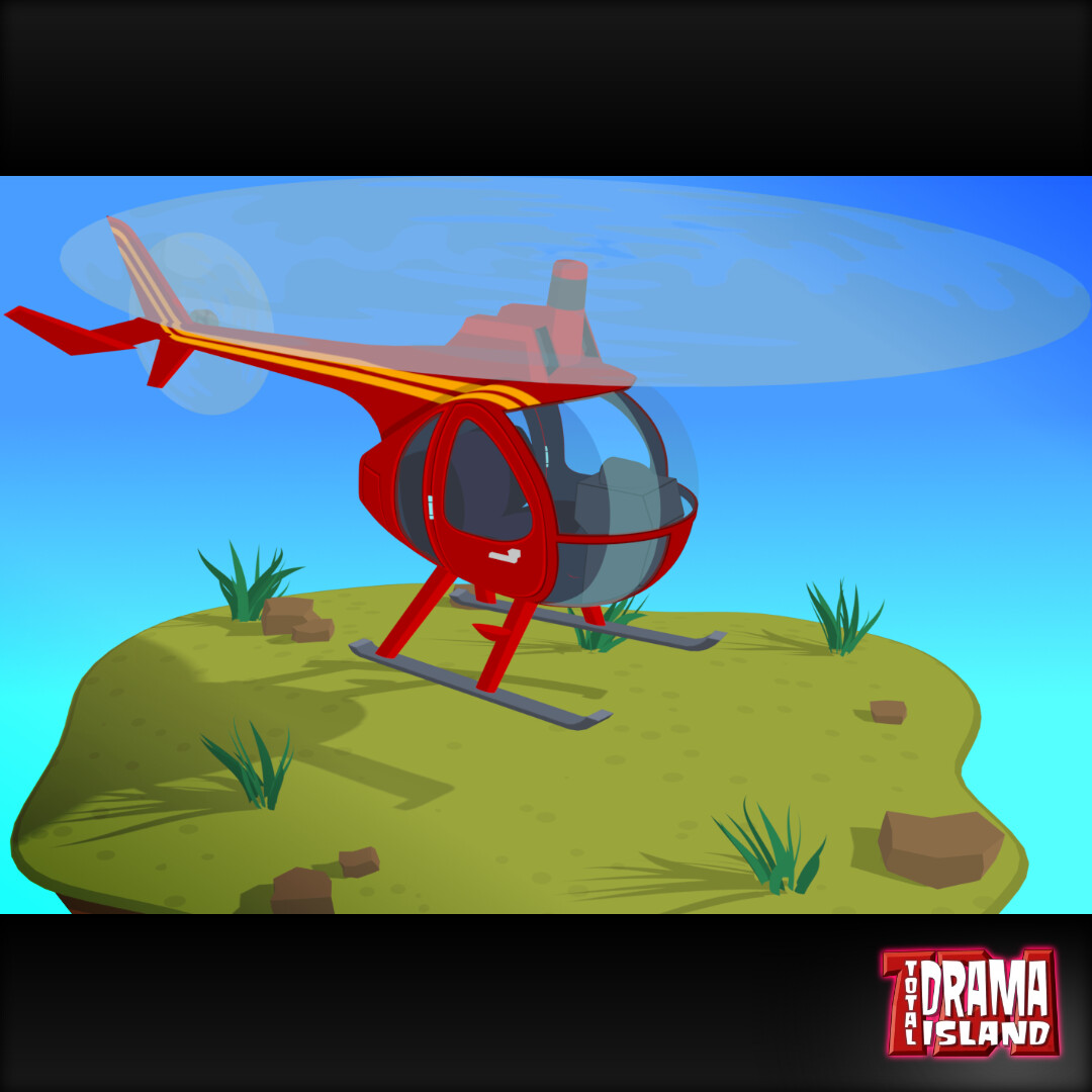 Ross Barefoot - TDI Helicopter : Total Drama Island (2023-2024)