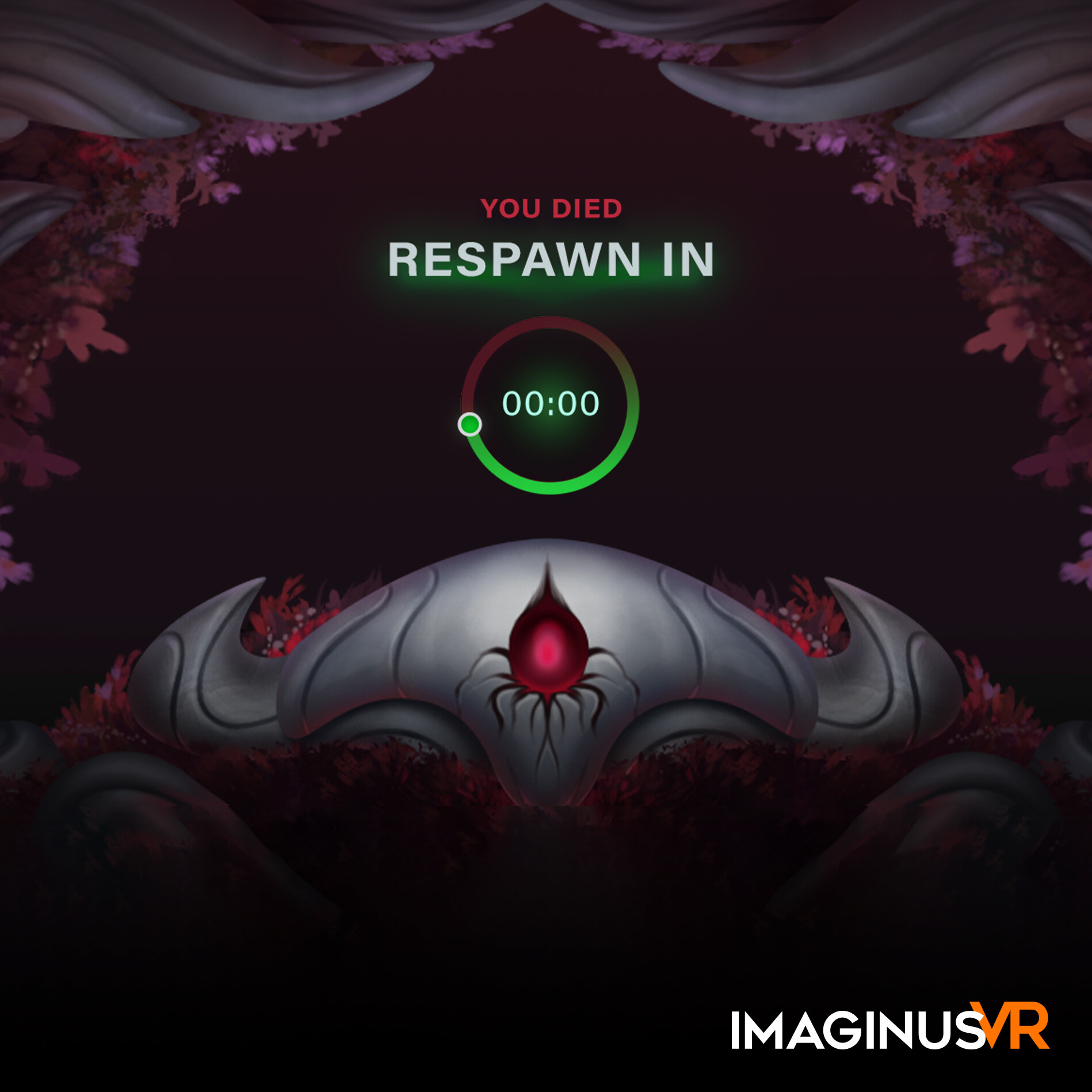 ArtStation - Imaginus: HUD and respawn screen