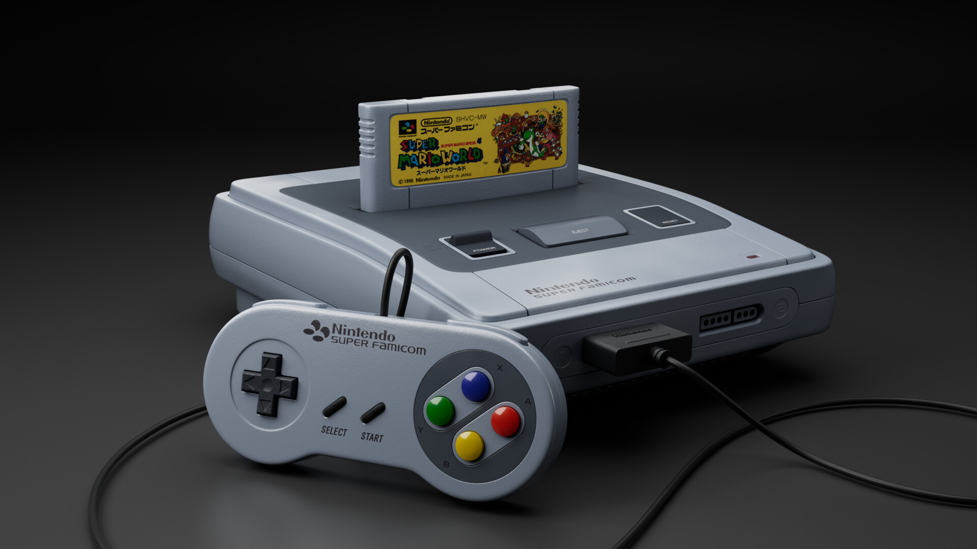 ArtStation - Super Famicon - SNES PAL