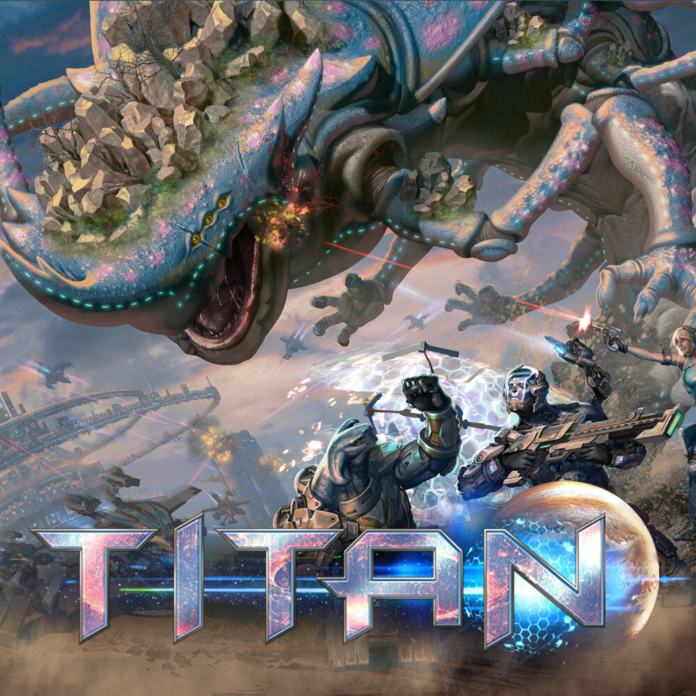 ArtStation - [Titan] Key art