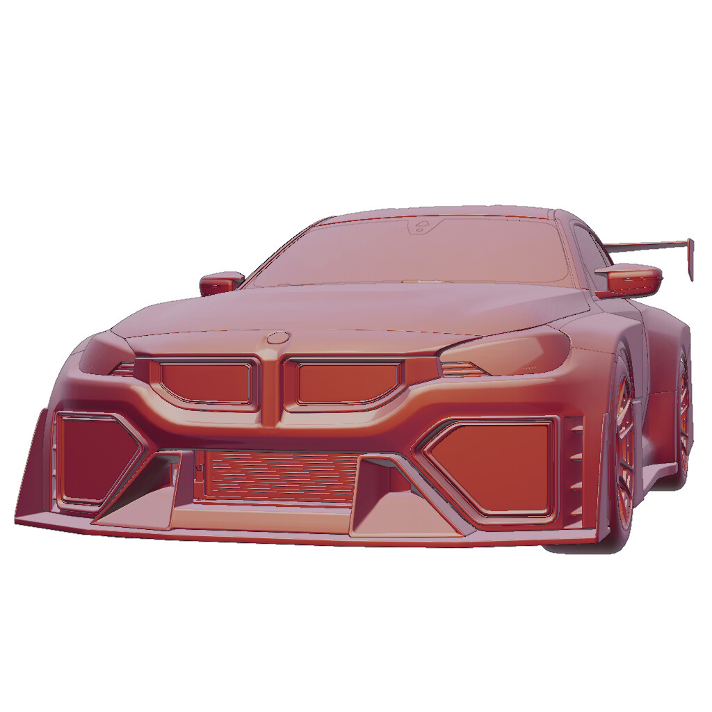 ArtStation - BMW M2 G87 Custom Wide Body Kit