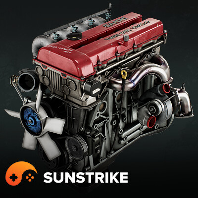 ArtStation - The Engine Model