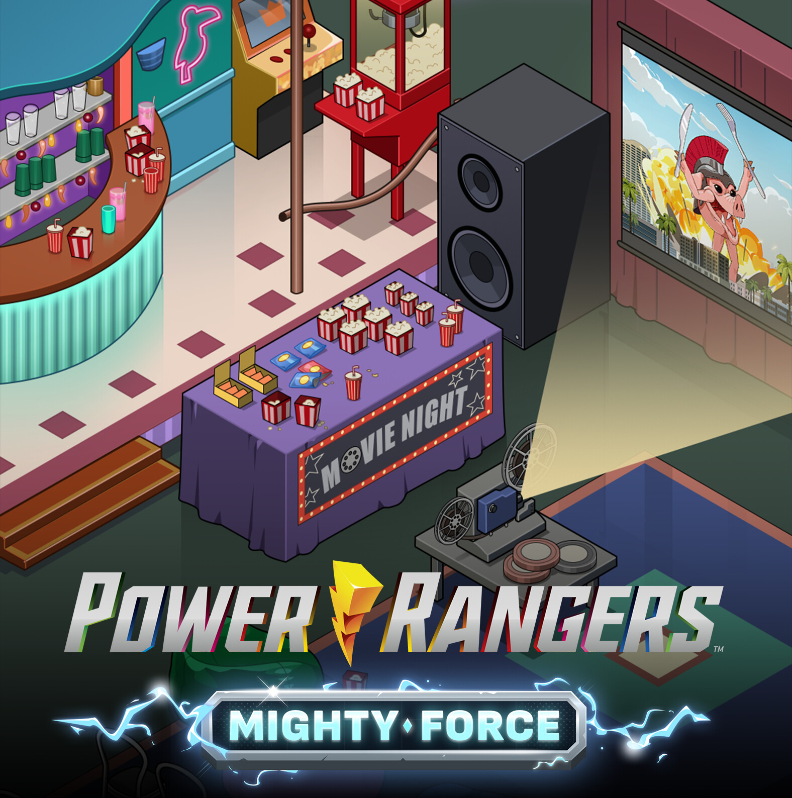 ArtStation - Power Rangers: Mighty Force - Prize Areas