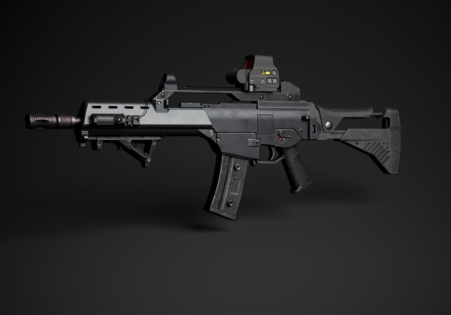 ArtStation - REALISTIC GUNS PACK.