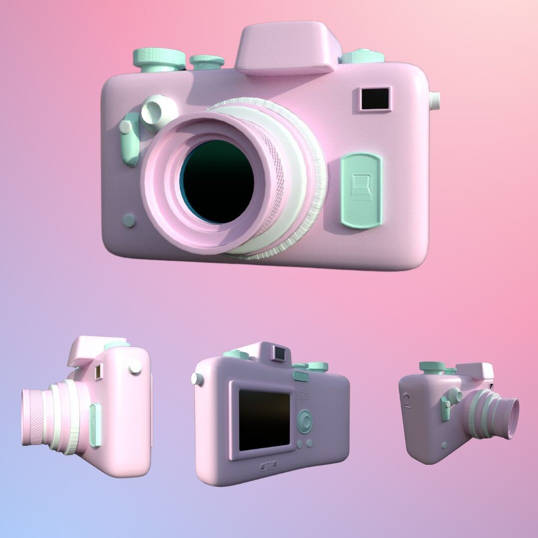 ArtStation - Camera 3D Asset