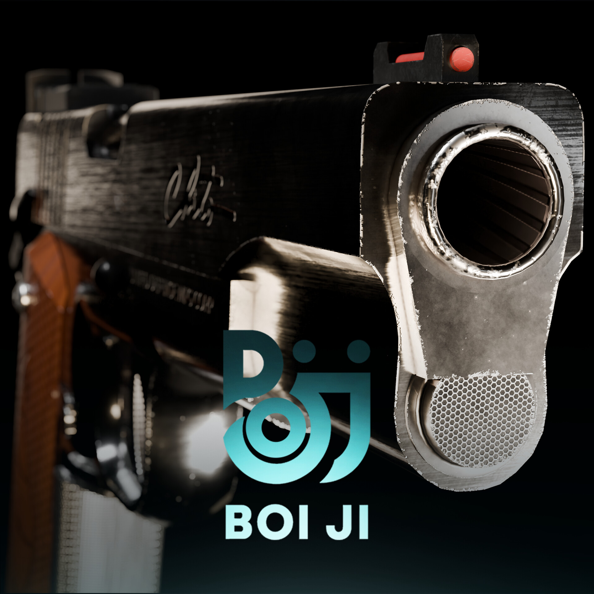 ArtStation - UDMC Custom Pistol