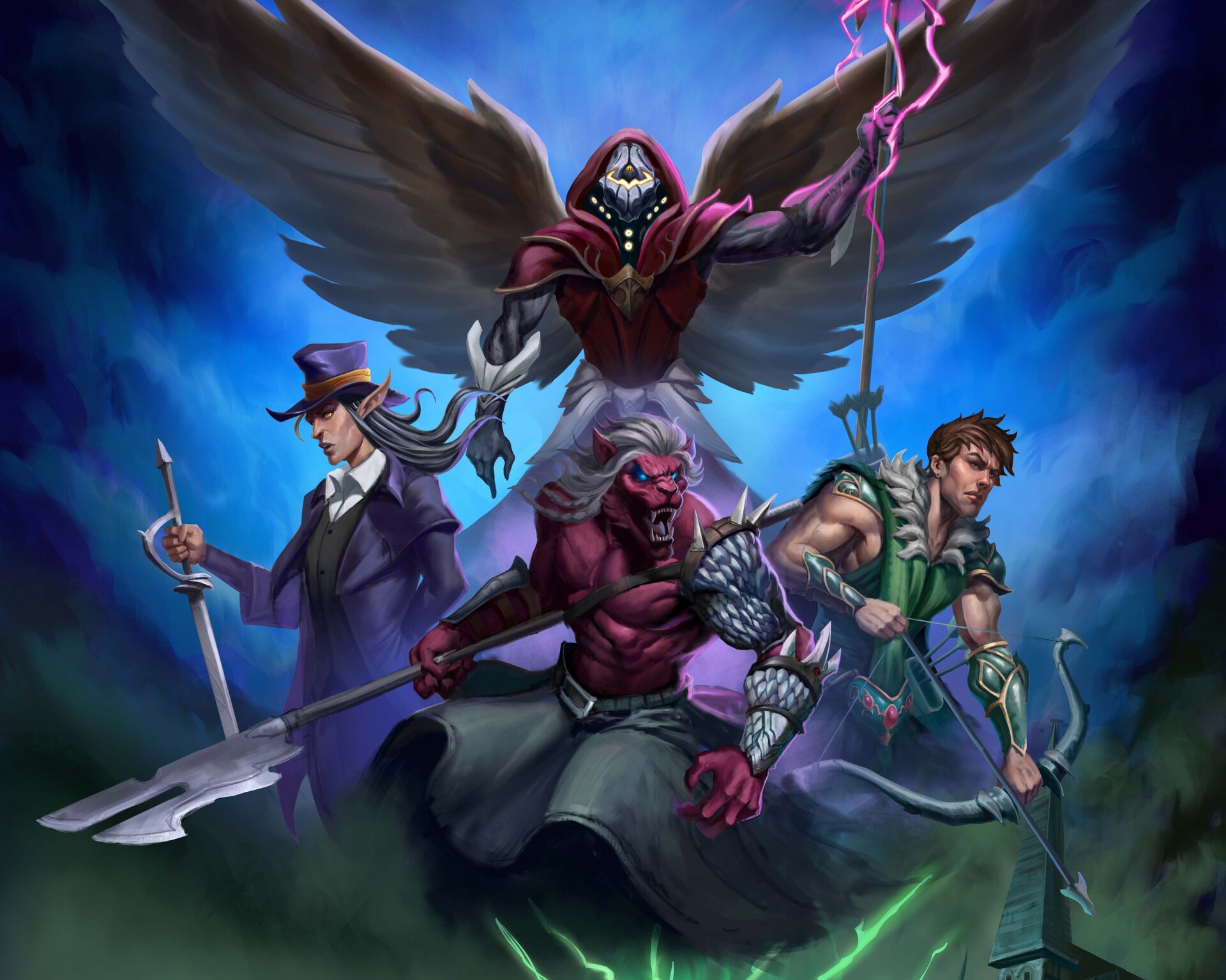 ArtStation - D&D Poster