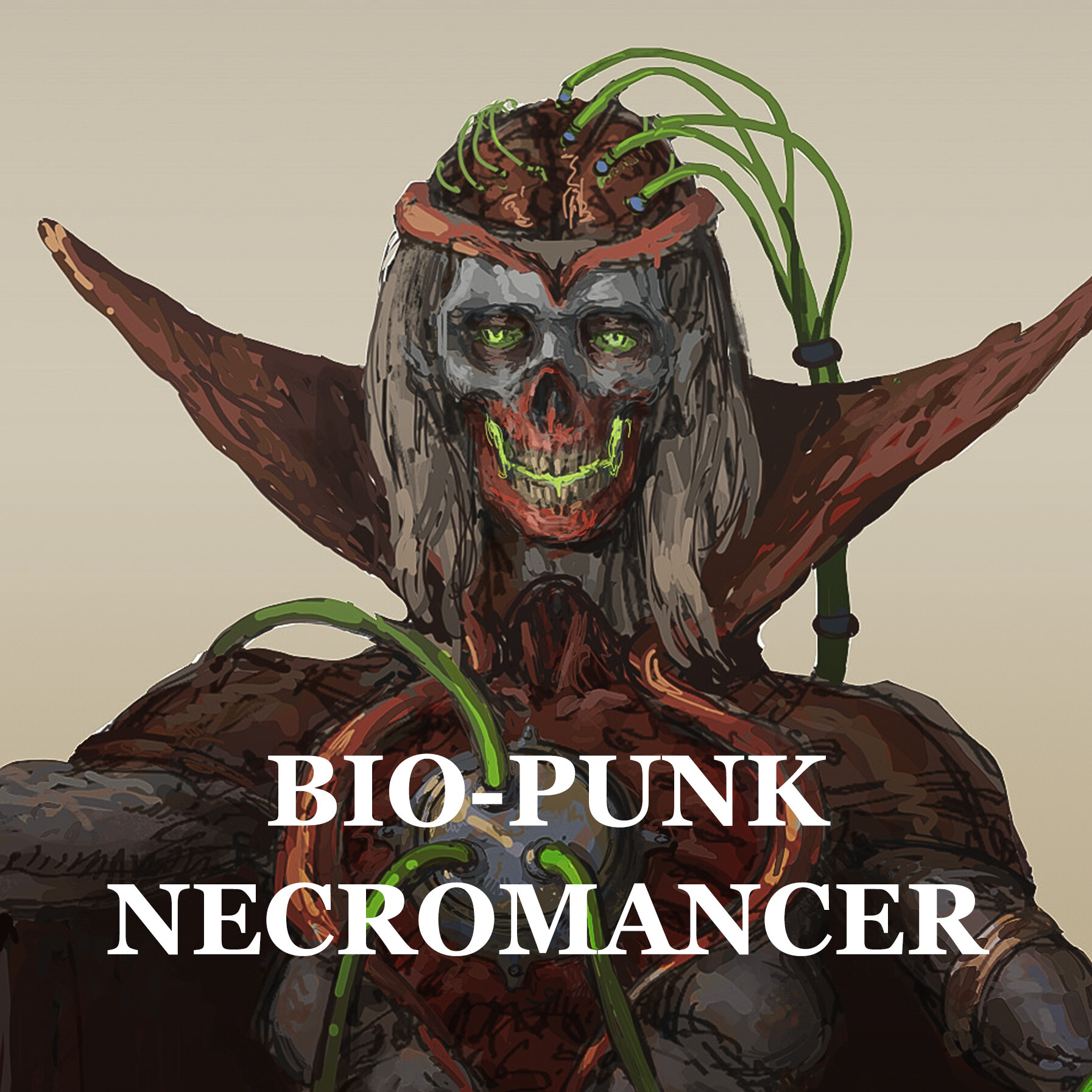 ArtStation - BIO-PUNK NECROMANCER