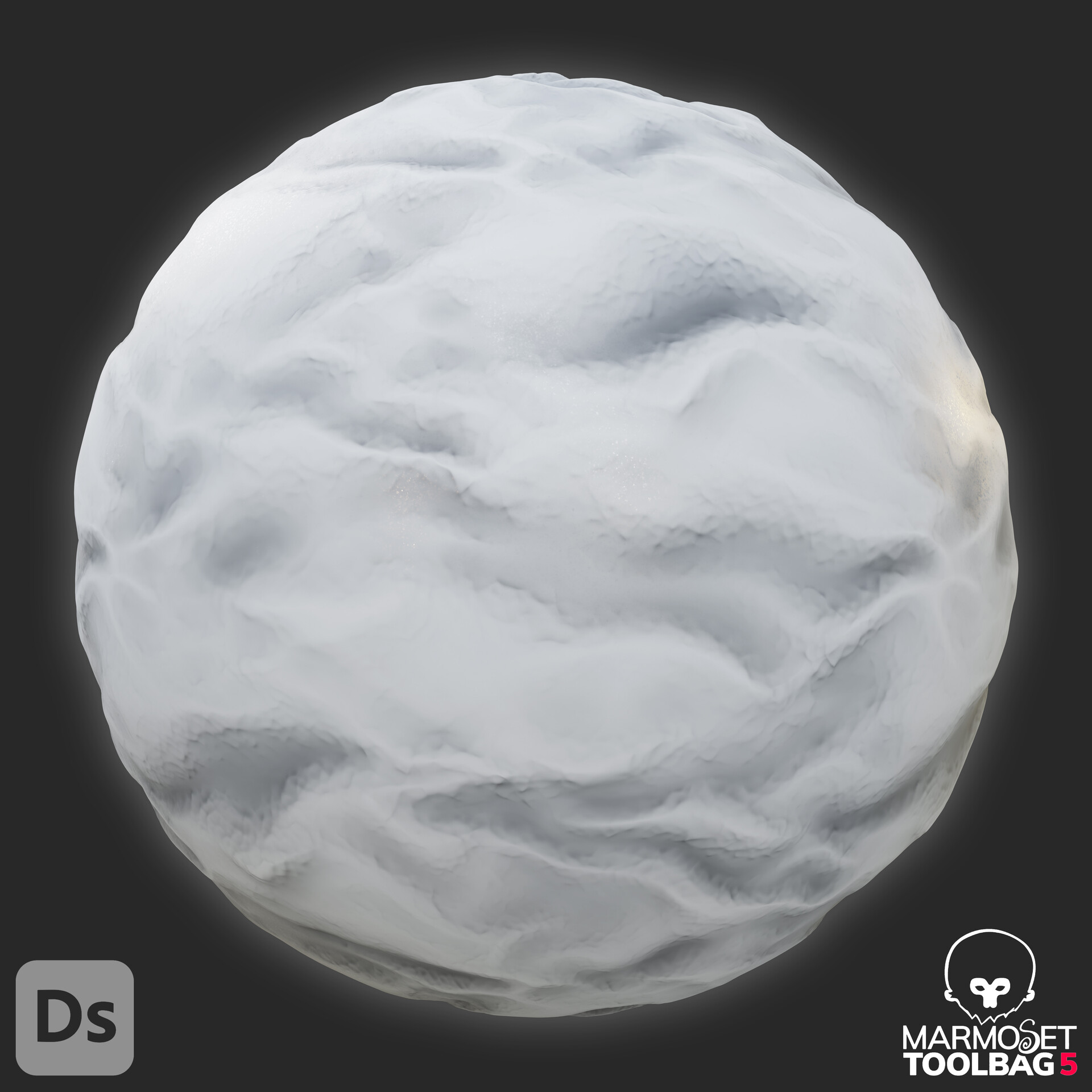 ArtStation - Substance Designer - Stylized Snow