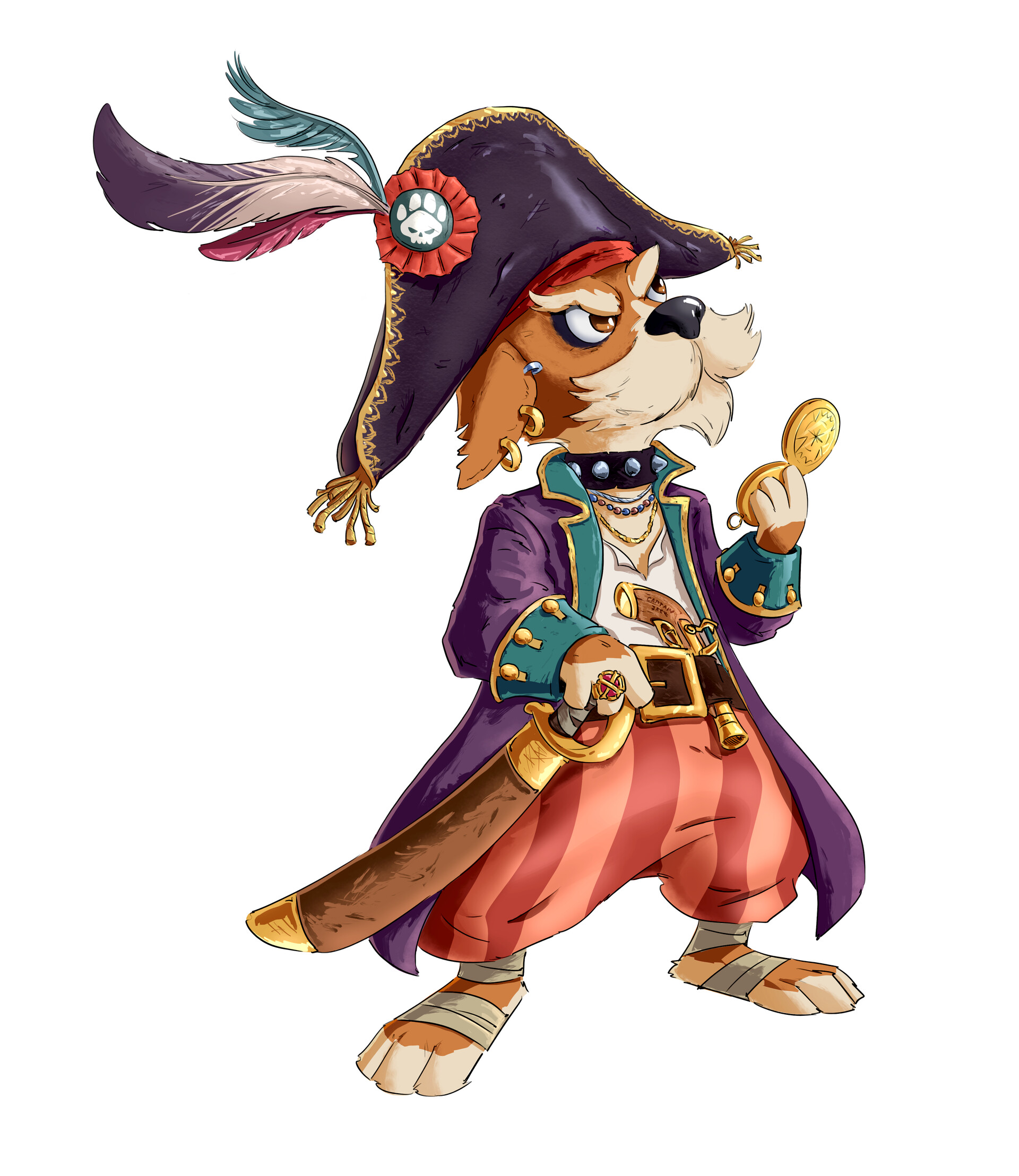 ArtStation - Captain Jack Russell