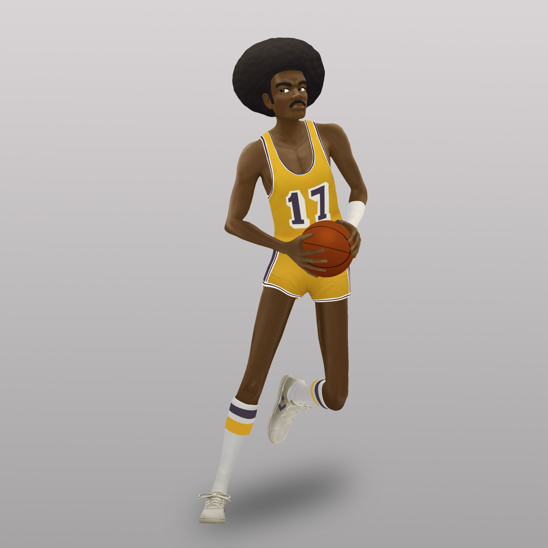 ArtStation - Lakers basketball player