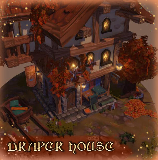 ArtStation - [Student Work] Diorama Draper House