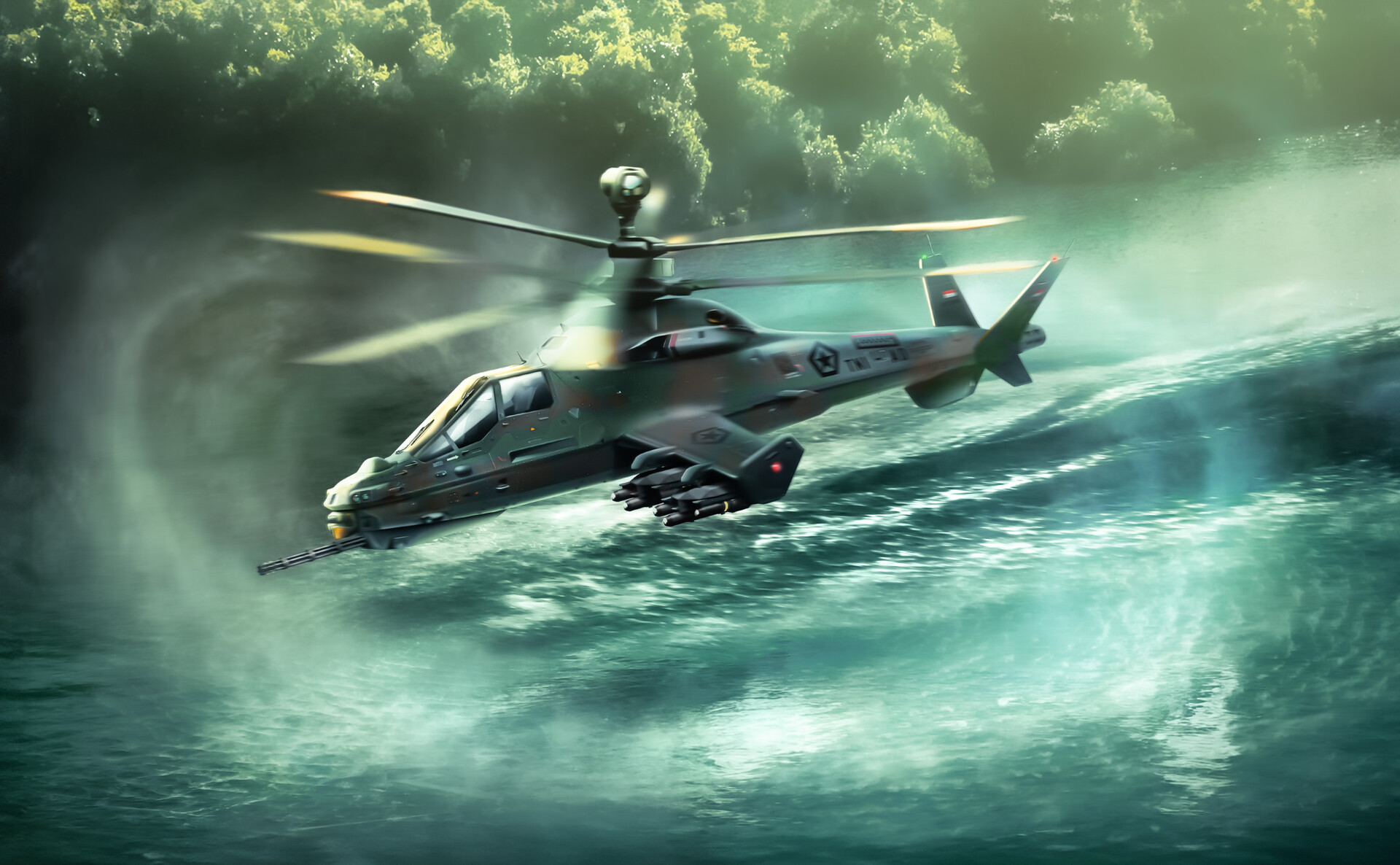 ArtStation - FAHD ( Future Attack Helicopter Development - Programme )