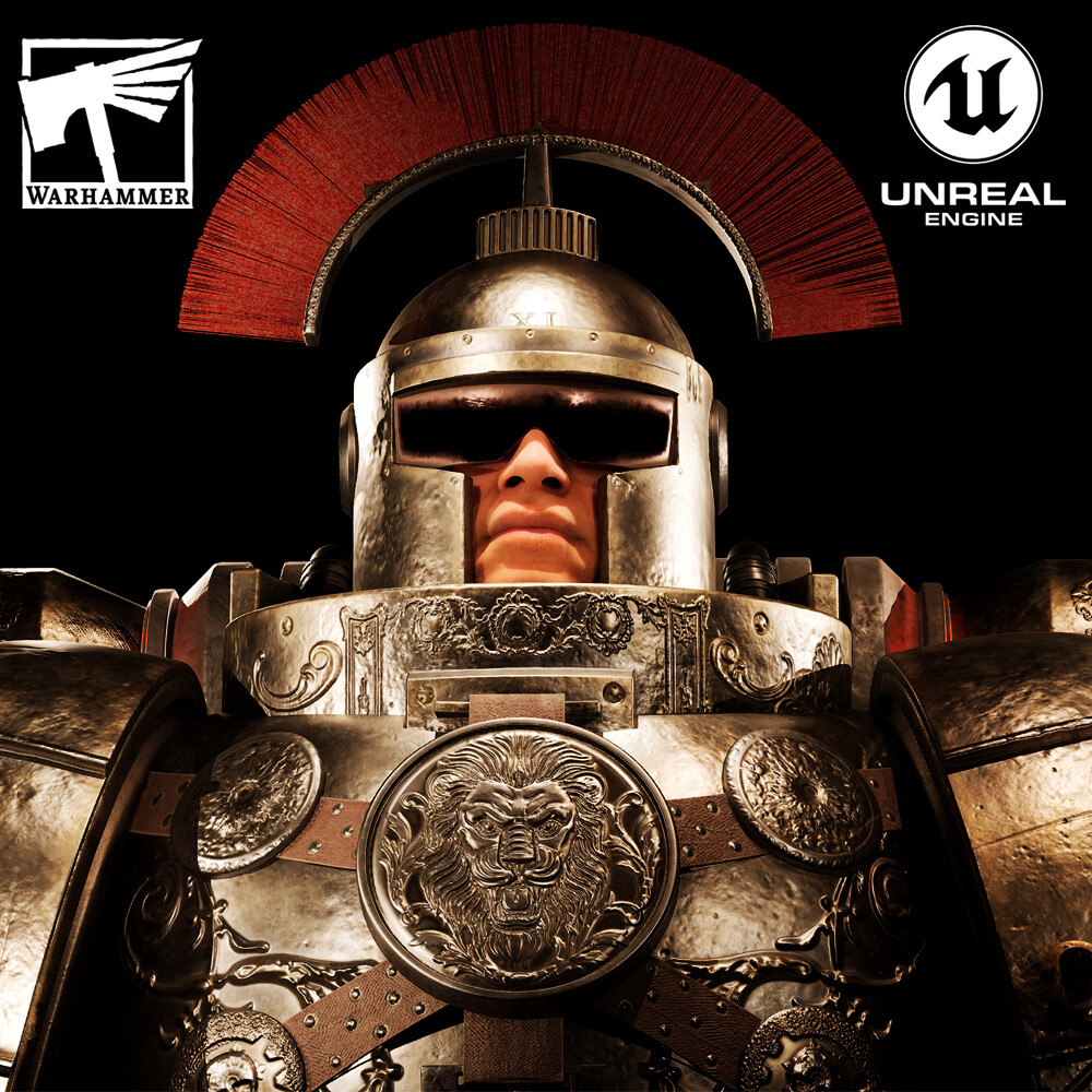 ArtStation - Thunder warrior - Warhammer 40000