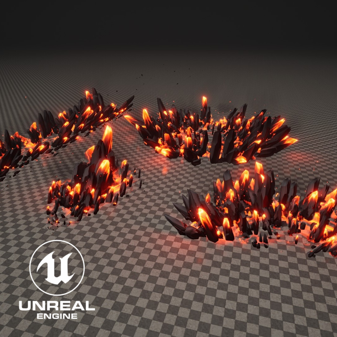 ArtStation - Fire Spell VFX