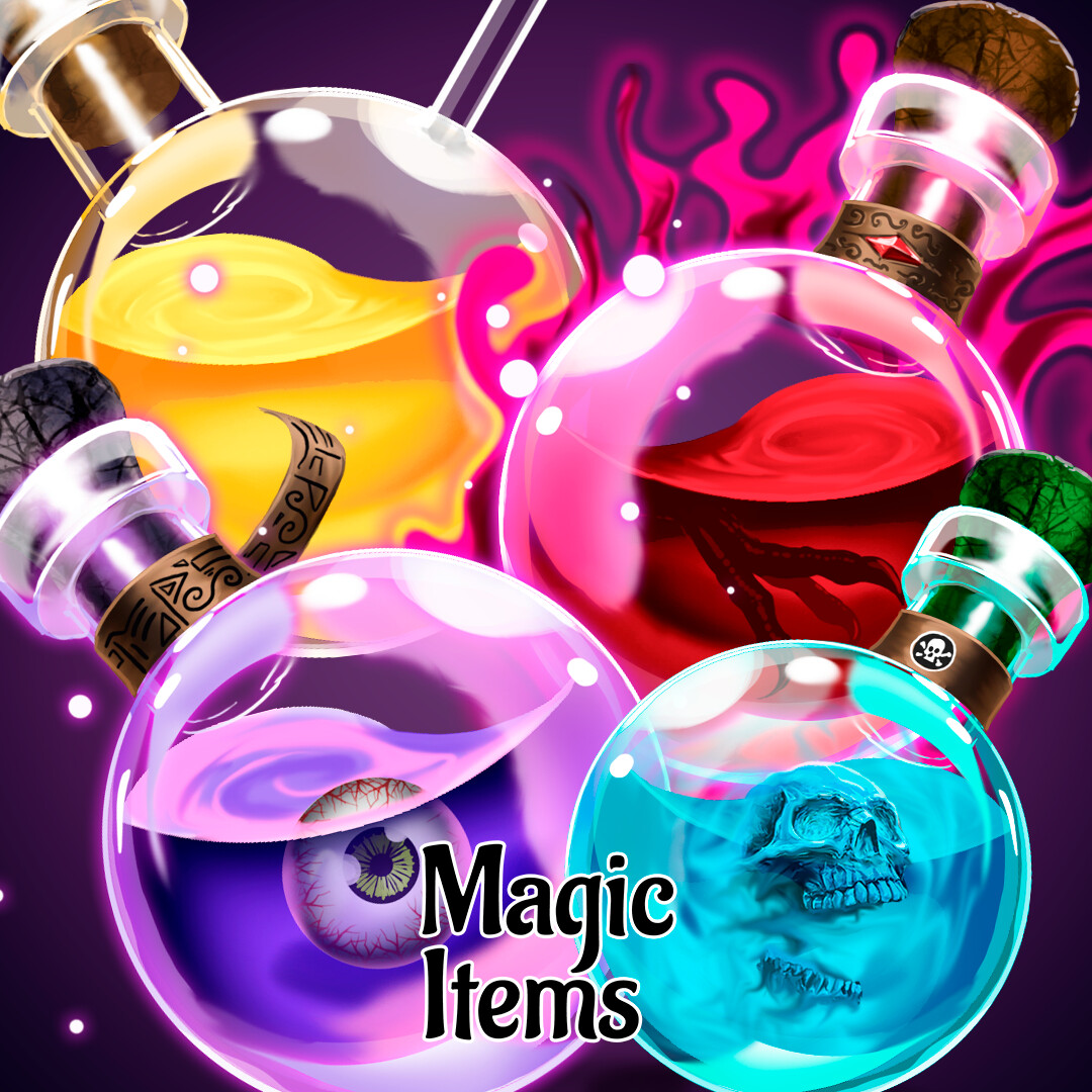ArtStation - Magic Items