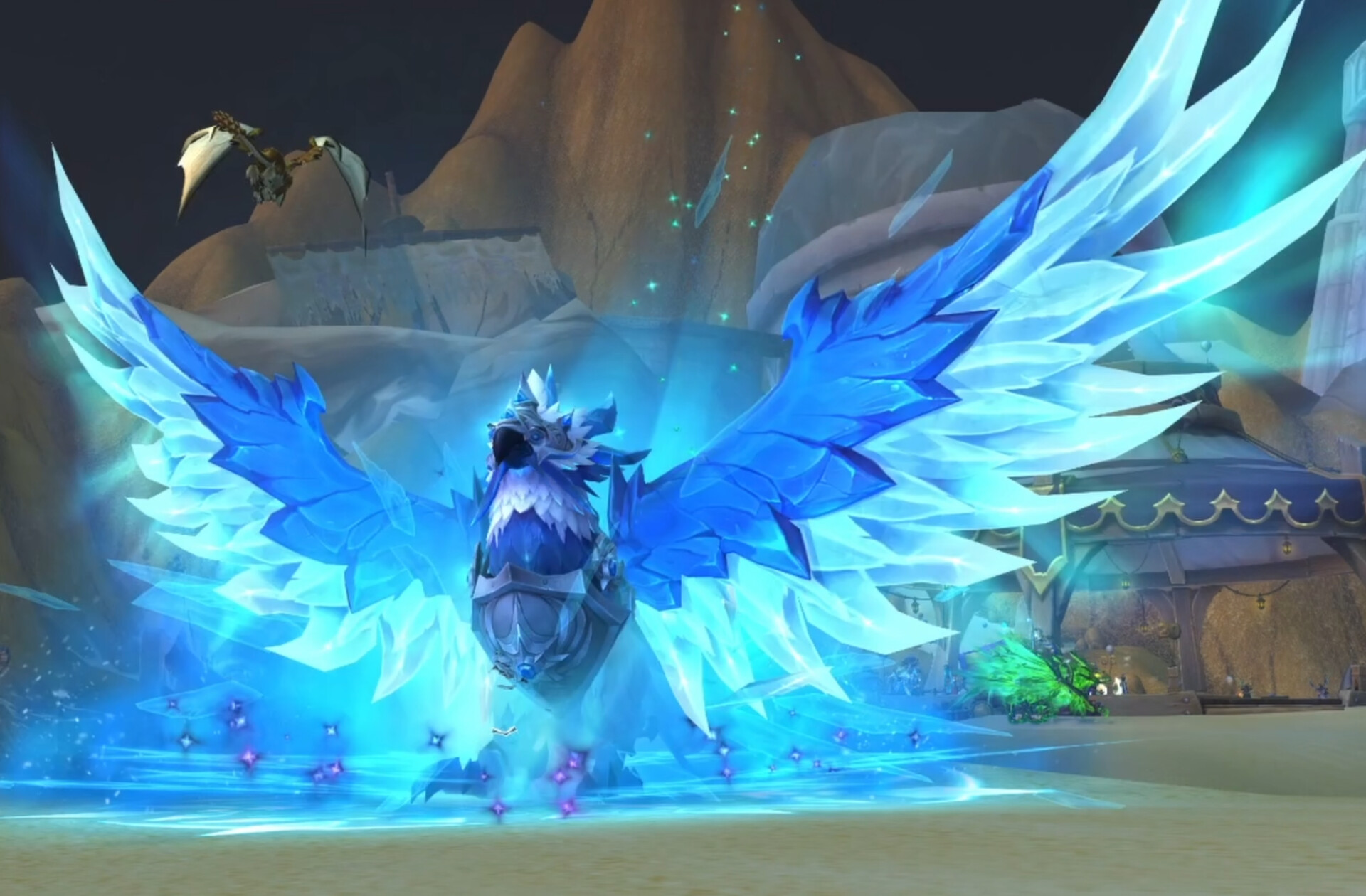 ArtStation - World of Warcraft - Coldflame Tempest Summon Animation