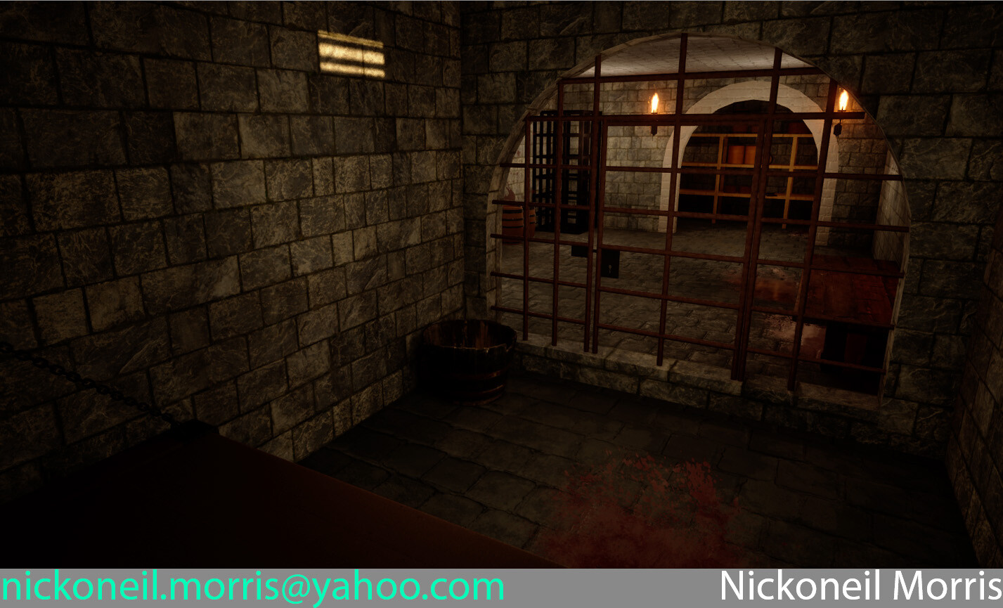 ArtStation - Medieval Jail