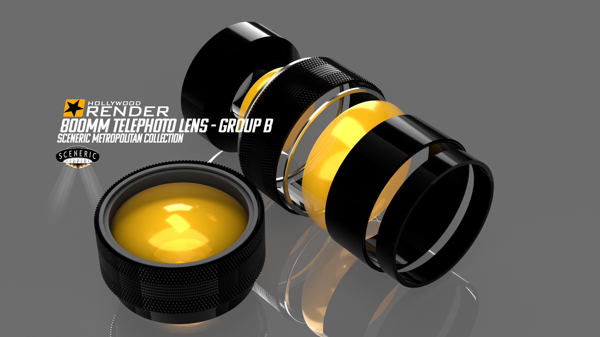 ArtStation - 800mm Telephoto Lens - Group B.