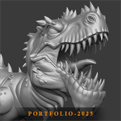 BROTHERS INTERACTIVE - T-rex - Crash Bandicoot 4 Fanart