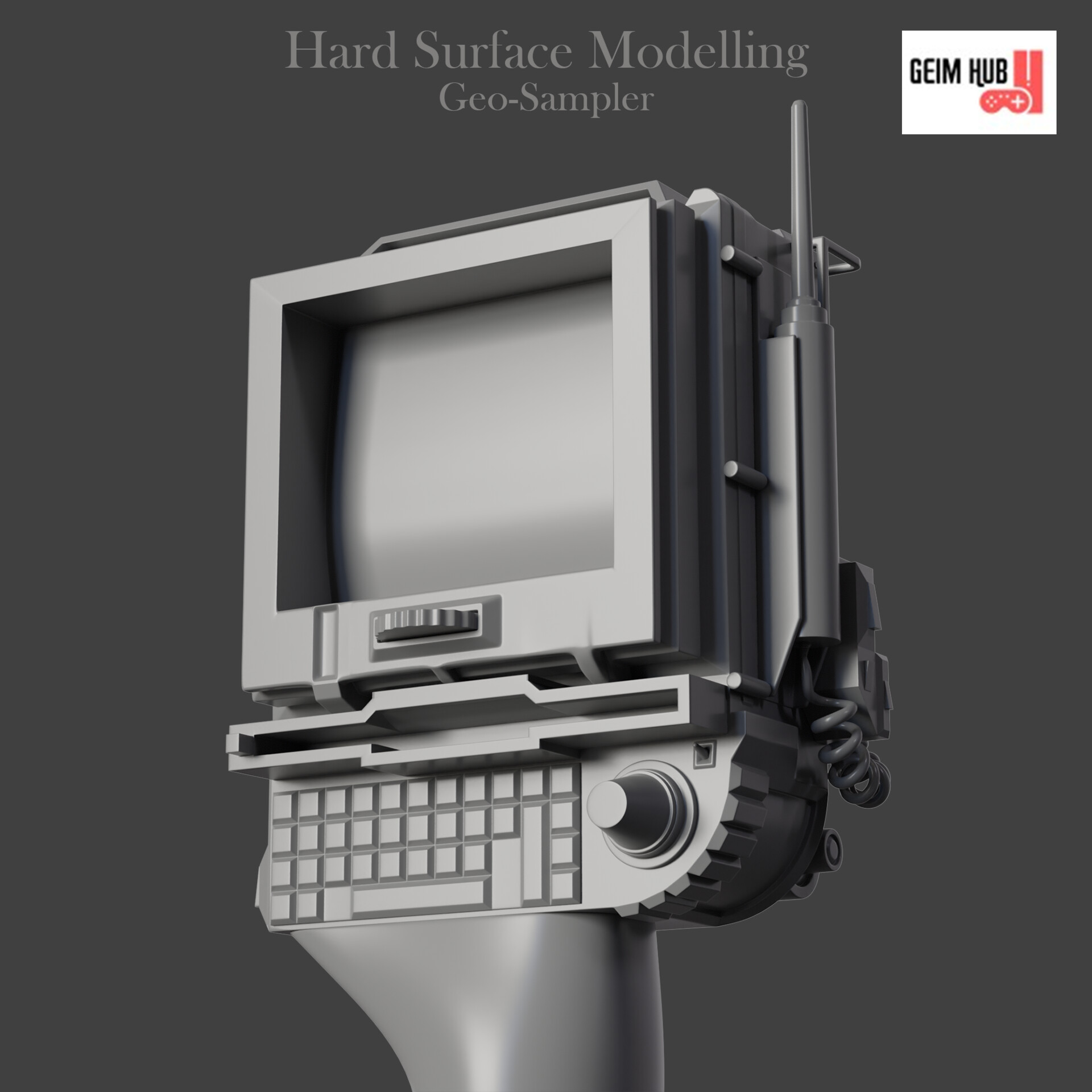 ArtStation - Hard Surface Modelling - Geo Sampler
