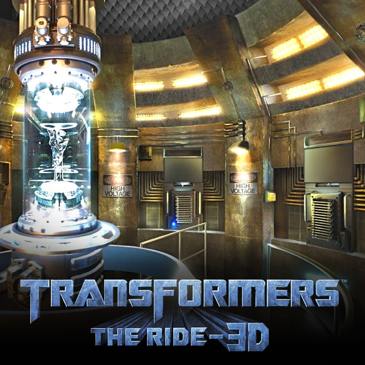 ArtStation - All-Spark Containment Concept