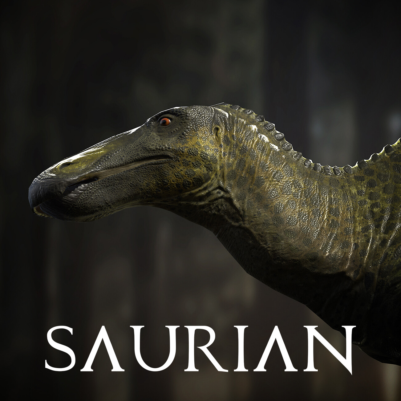 ArtStation - Anatosaurus annectens - Saurian