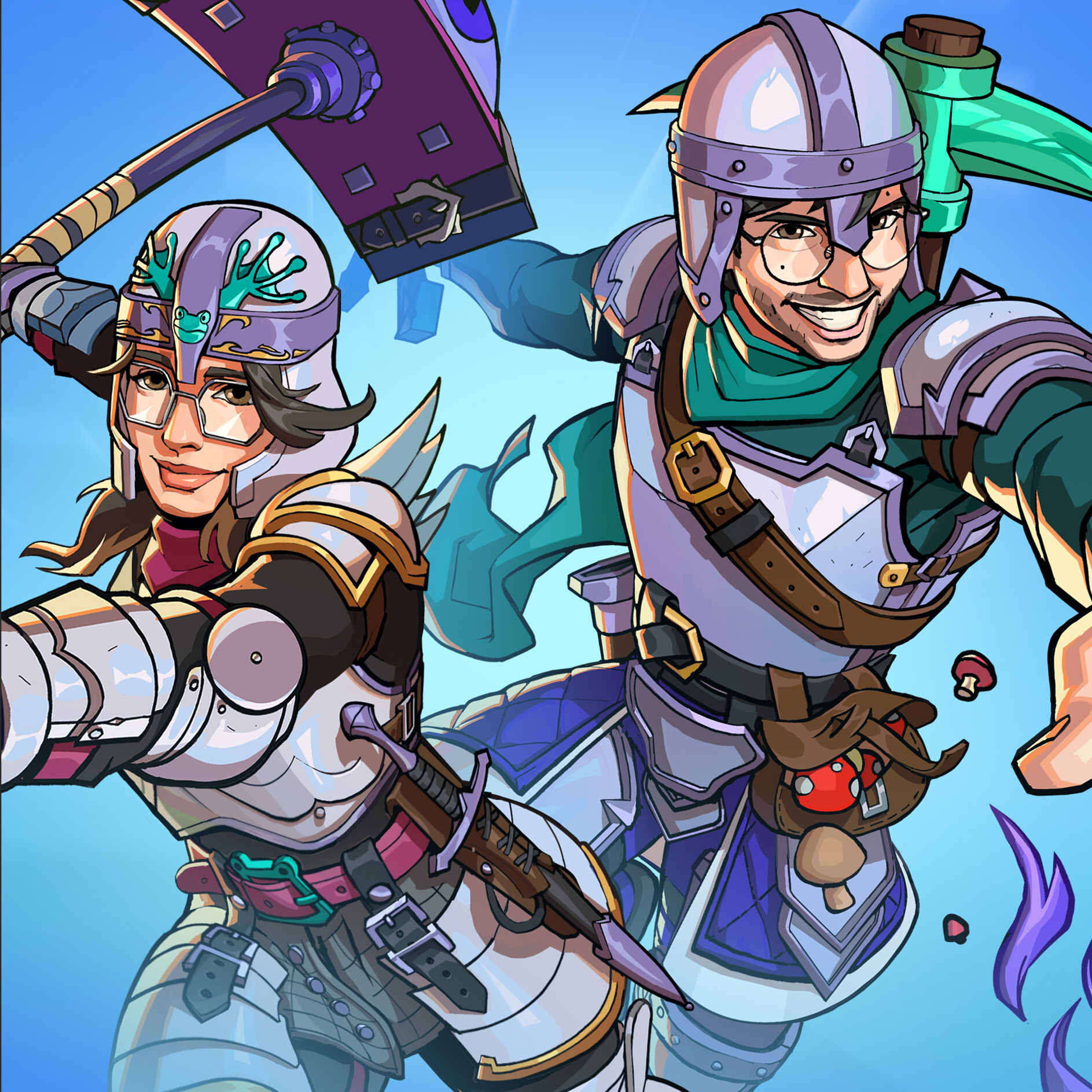 ArtStation - Marcos Sketches and Catharina Sketches