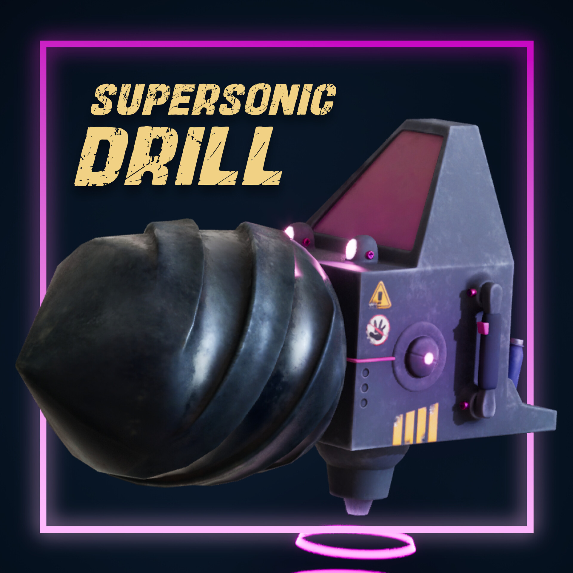 ArtStation - Supersonic Drill