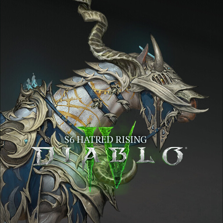 ArtStation - Diablo IV | S6 Battlepass Mount