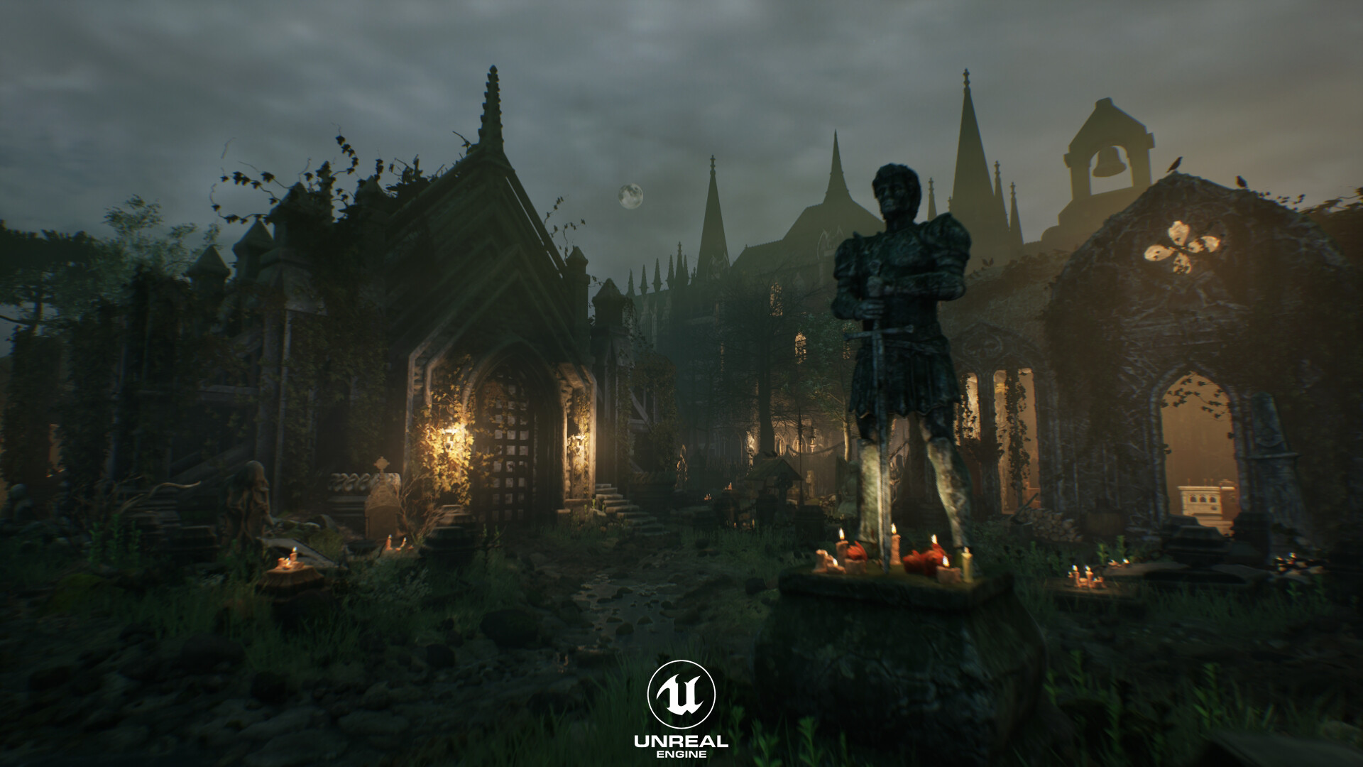 ArtStation - Gothic cemetery - Environment Art Unreal Engine UE5