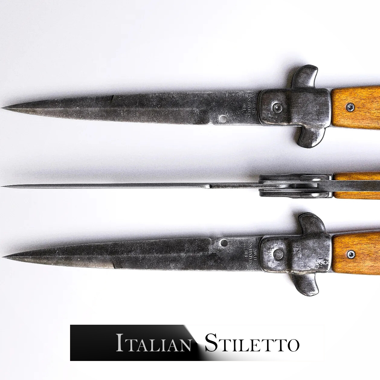 ArtStation - Italian stiletto switchblade